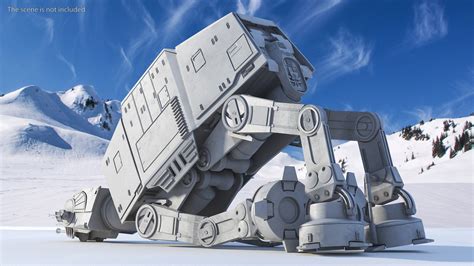 3d Broken At At Star Wars Turbosquid 2111798