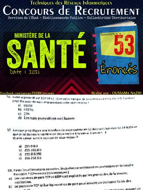 Ministère De La Santé Oussama Nazih 2021 Pdf