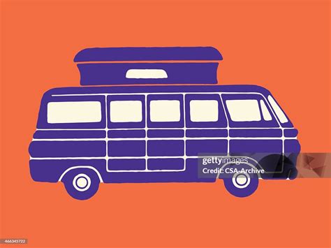 Mini Bus High Res Vector Graphic Getty Images