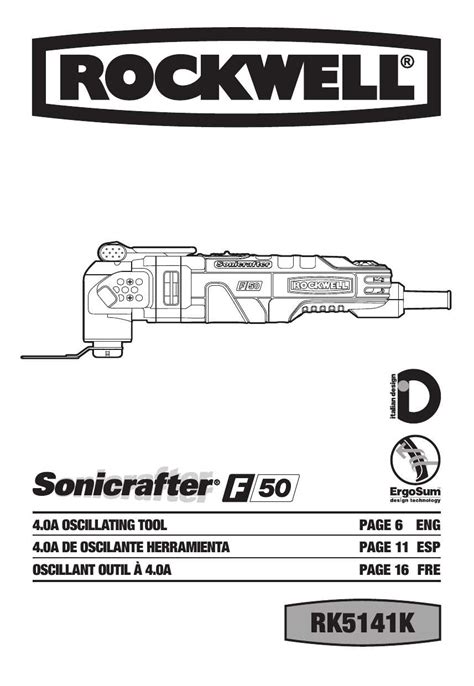 Discover The Essential Parts Diagram For The Rockwell Sonicrafter Rk5121k