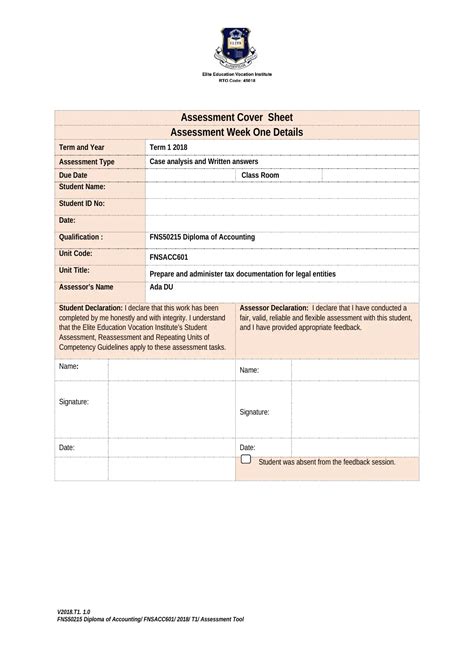 Fnsacc601 Tax Documentation For Legal Entities Essay Help