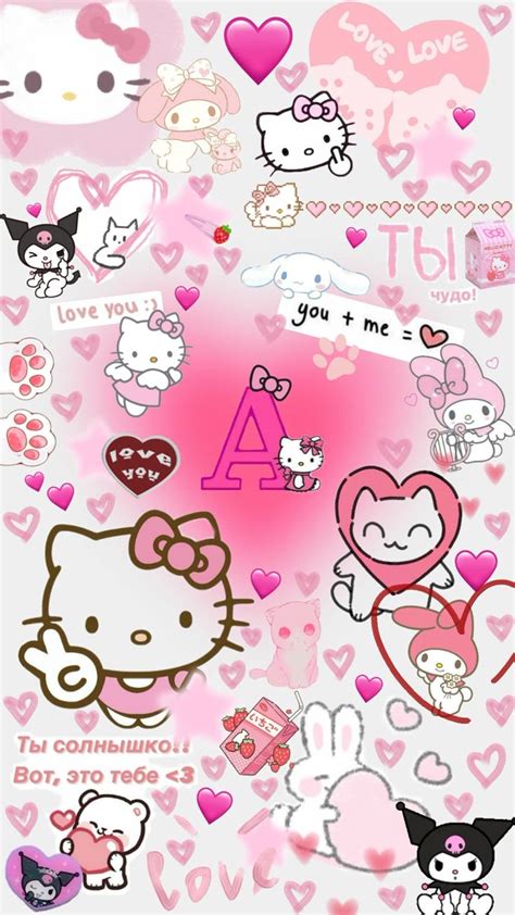 обои хелоу китти En 2024