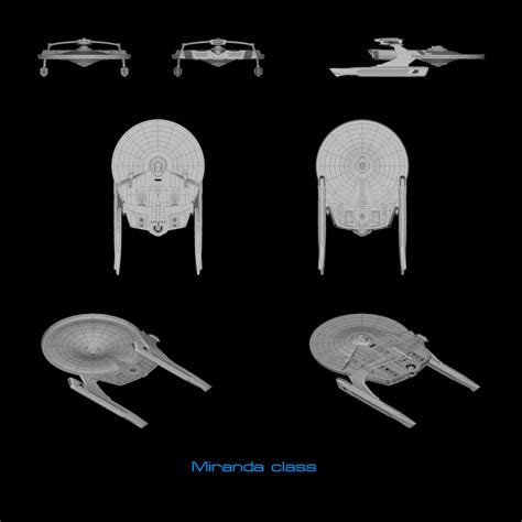 ⭐ Miranda Class Star Trek Starship Parts Kit Expansion 1・free 3d File
