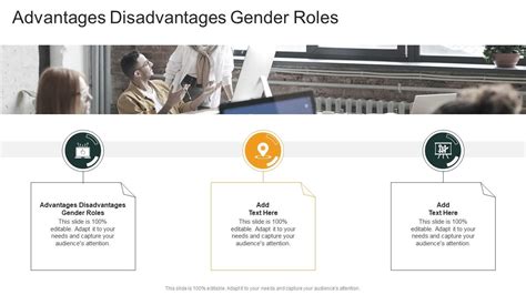 Advantages Disadvantages Gender Roles In Powerpoint And Google Slides Cpb PPT Template