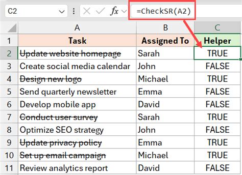 how to filter strikethrough in excel 2 easy ways