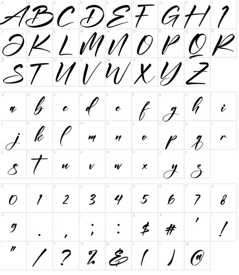 andilanteria signature font download