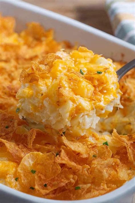 Easy Cheesy Potato Casserole Recipe Savory Discovery