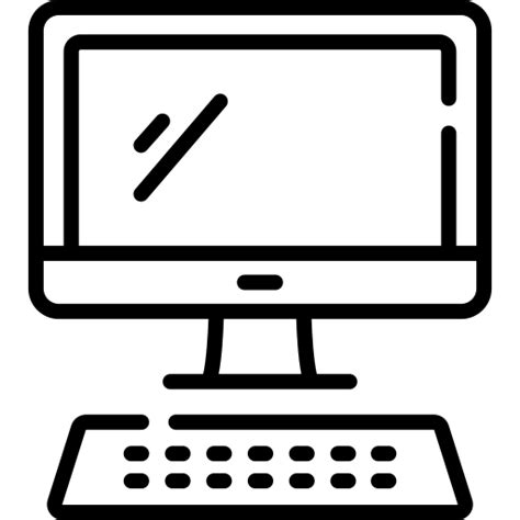 Computer Icon Png White