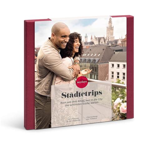 Mydays Geschenkbox Städtetrips Für 2 Personen