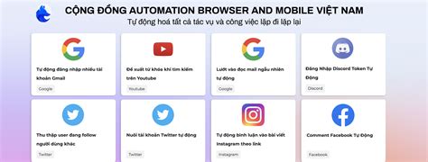 cộng đồng automation browser and mobile việt nam