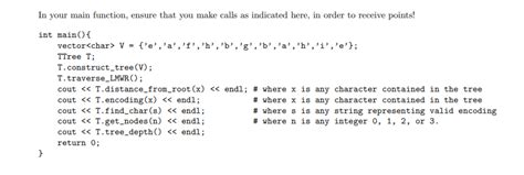 Solved Write A C Implementation For A Recursive Ternary