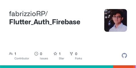 GitHub FabrizzioRP Flutter Auth Firebase