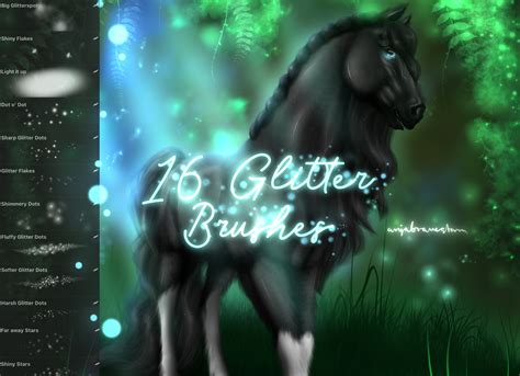 Glitter And Light Procreate Brushes Graphicsbunker