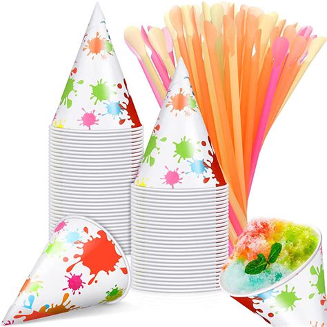 wholesale customize water ice cream cone cup cone paper cups cone