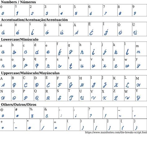 The Breaks Script Download Free Font Maisfontes