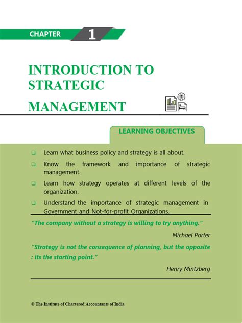 SM CH 1 Introduction To SM | PDF | Strategic Management | Nonprofit ...