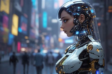 Premium Ai Image Beyond Boundaries A Mesmerizing Glimpse Into A Future Where Humans And