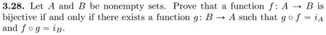 Solved 328 Let A And B Be Nonempty Sets Prove That A