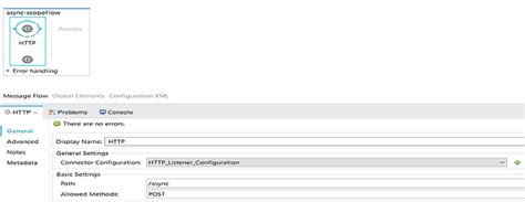 async scope with mule esb
