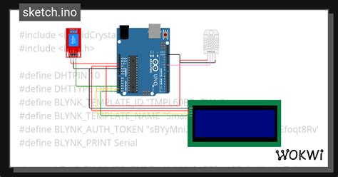 Suhu Dan Kelembaban Wokwi Esp32 Stm32 Arduino Simulator