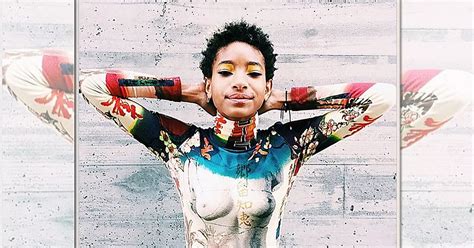 Willow Smith Causes A Stir After Posing For Provocative Topless Snap