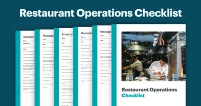 Free Restaurant Operations Checklist TouchBistro