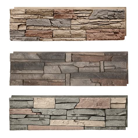 Sample Size Suggestions Stacked Stone And Brick Genstone