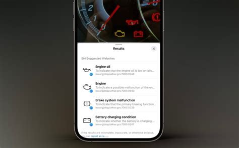 Новости — В Ios 17 появится функция распознавания ошибок на приборной панели авто