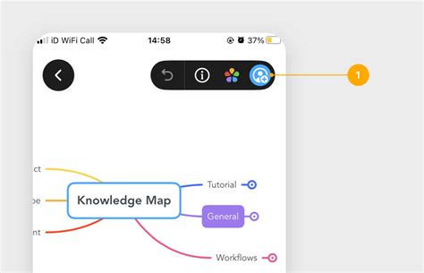 share your mind map using android mindmeister help