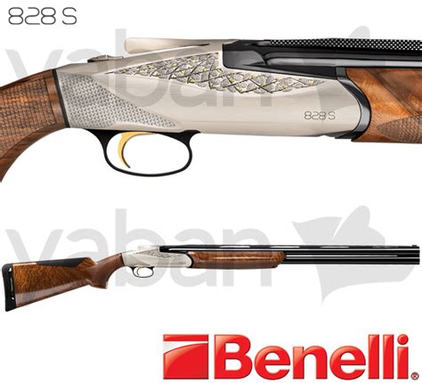 Benelli 828s Silver A I Süperpoze Av Tüfeği