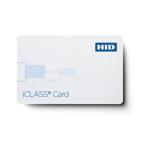 HID IClass Smart Card With 16K Bits 16 App Areas Pack Of 100
