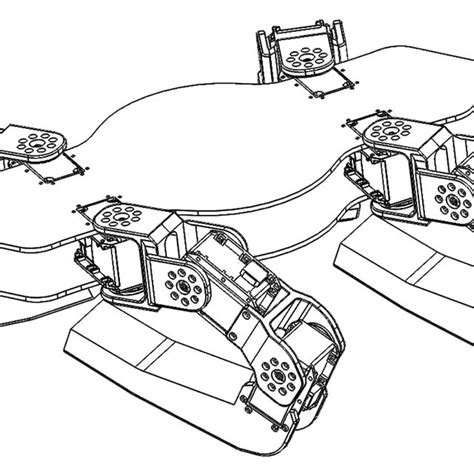 Isometric View Of The Assembly Robot In Cad The Whole Robot Comprises Download Scientific