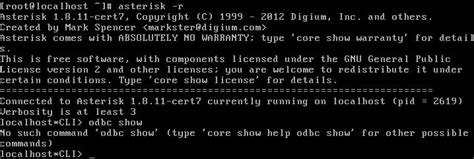 mysql odbc connection error no such command odbc show odbc