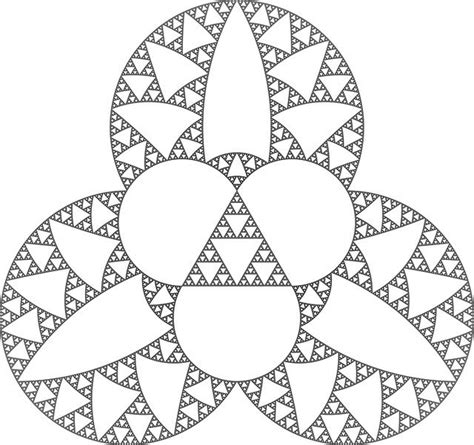 The Sierpinski Triangle A Beautiful Fractal Geometry Art