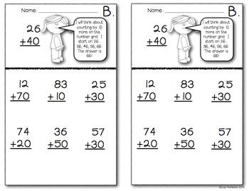 Adding Subtracting Multiples Of Practice Booklet By Lisa Rombach