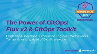 The Power Of GitOps With Flux GitOps Toolkit PPT
