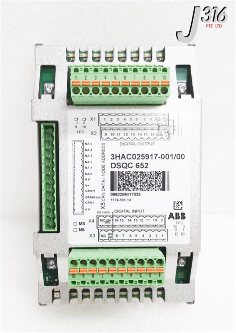 26961 Abb Dsqc 652 Io Unit 3hac025917 001 J316gallery