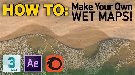 Create Wet Maps 3ds Max After Effects Corona Youtube