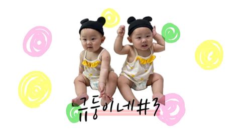 규둥이 Vlog 쌍둥이 육아 브이로그 6 7개월 아기일상 Youtube