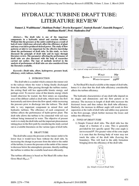 Ijsetr Vol 5 Issue 3 673 676 Pdf Pdf Turbine Fluid Dynamics
