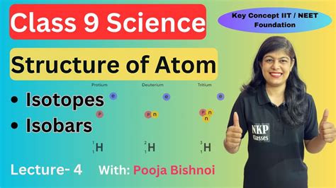 Class 9 Structure Of Atom Chapter 4 Isotopes And Isobars Youtube
