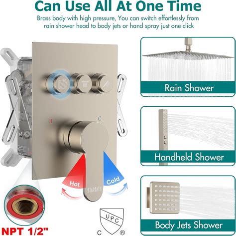 Push Button Shower System — Starbath