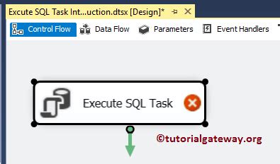 Execute SQL Task In SSIS