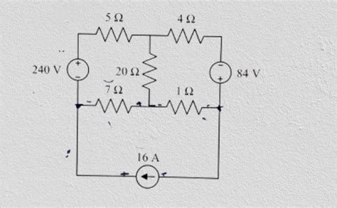 solved determine the power associated with the current