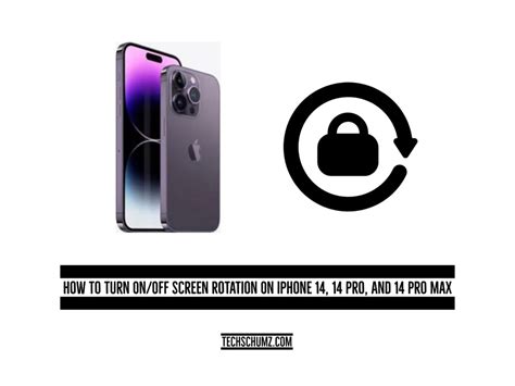 How To Turn Onoff Screen Rotation On Iphone 14 14 Pro And 14 Pro Max