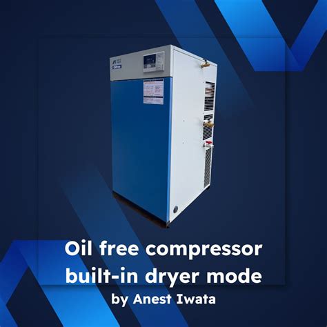 Oil Free Compressor Built In Dryer Mode Anest Iwata Thailand