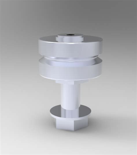 Solid Works 3d Cad Model Of Floating Bearings F M8 X 1 G 14 H 0 8 J 1