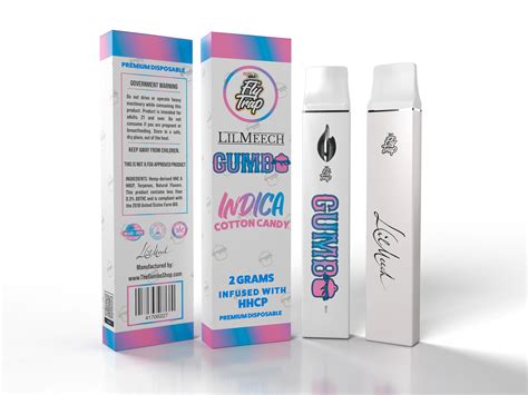 Lil Meech Gumbo Cotton Candy 2g Disposable Gumbo Weed Strain