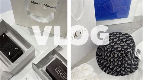 Vlog더현대서울디올모자언박싱올버즈신발누데이크초기임산부일상 Youtube