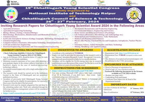 dr chitrakant sahu on linkedin all researchers of chhattisgarh should attend the below program